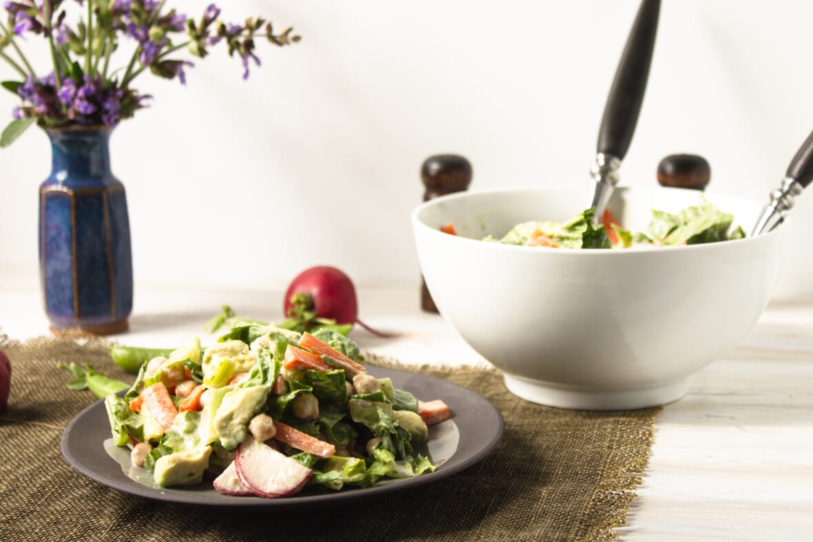 Meat Free Taco Salad - Student Recipes